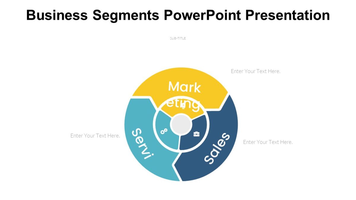 Business Segments PowerPoint Presentation : 100% Editable PPTx