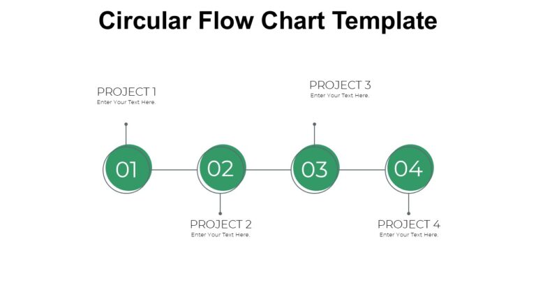 Circular Flow Chart Template - PPTUniverse