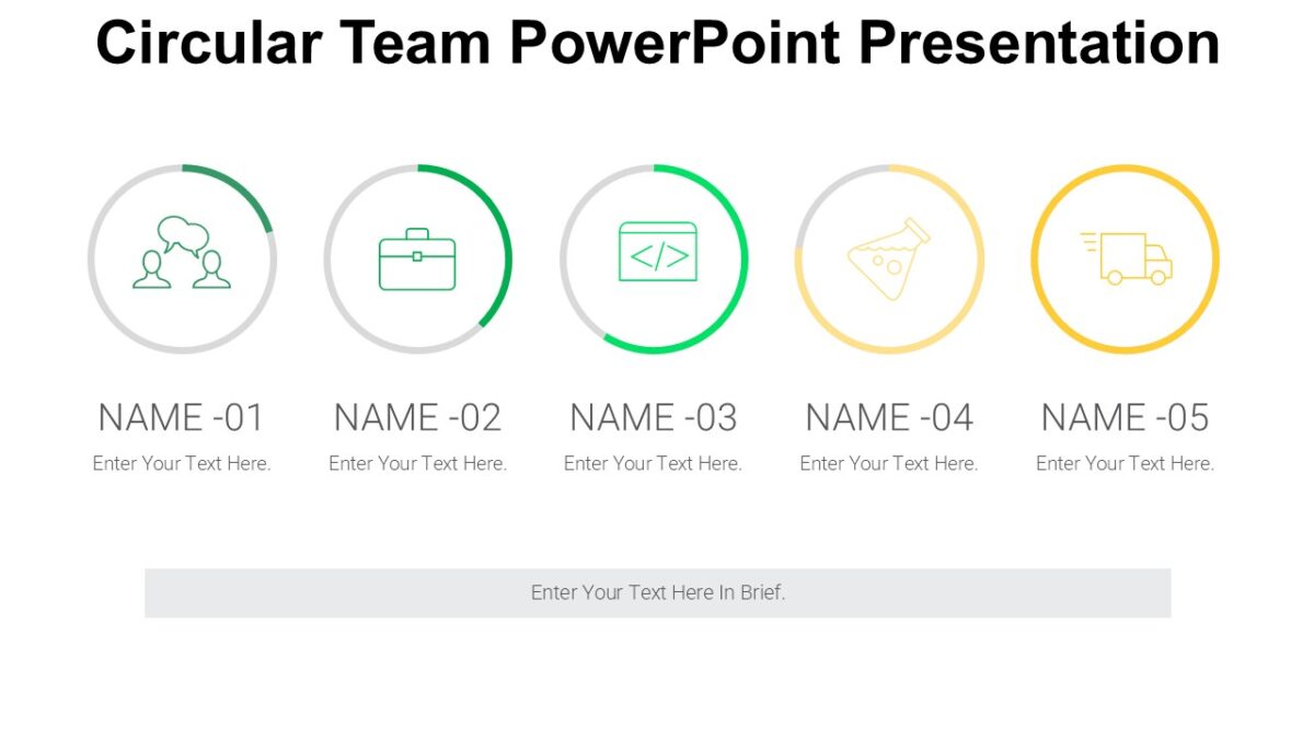 Circular Team PowerPoint Presentation - PPTUniverse