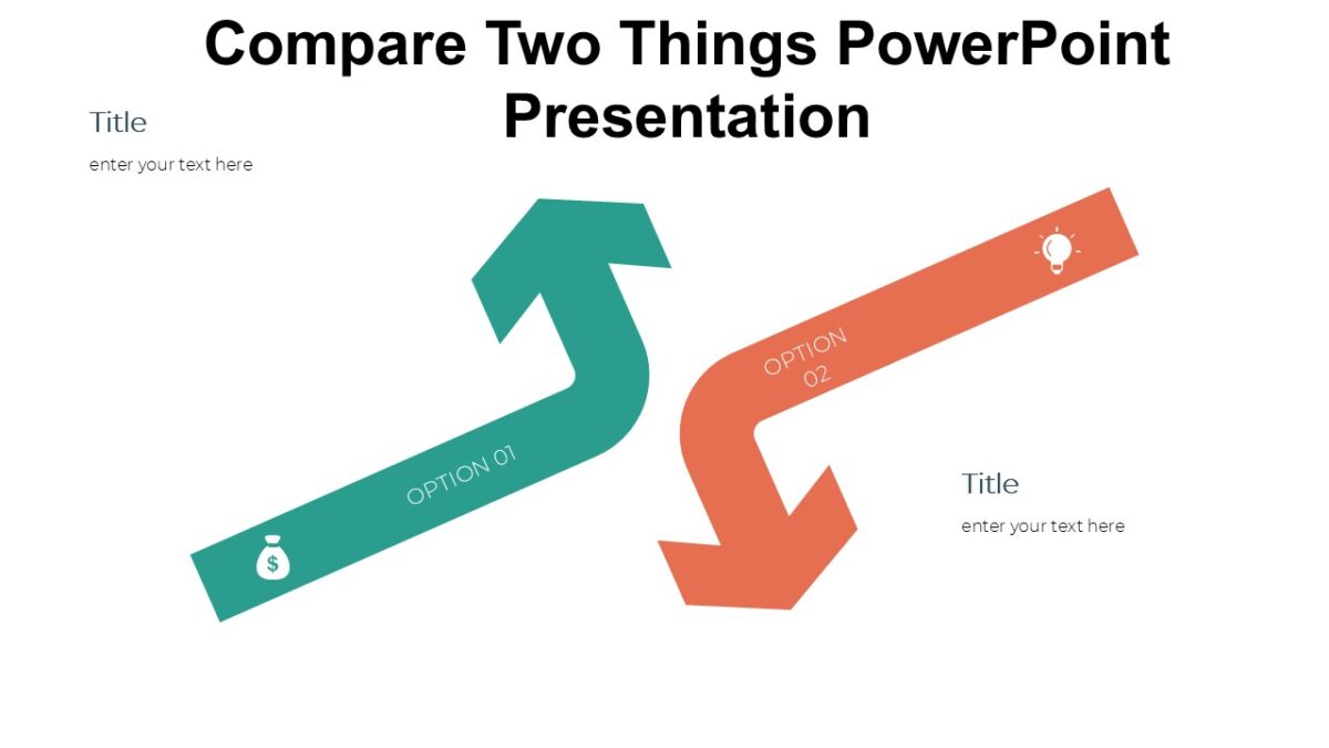 Compare Two Things PowerPoint Presentation - PPTUniverse