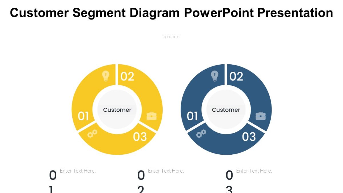 Customer Segment Diagram PowerPoint Presentation - PPTUniverse