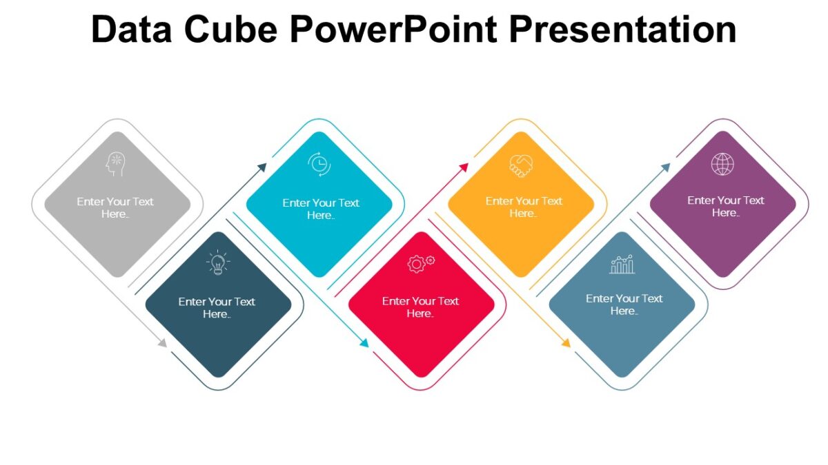 Data Cube PowerPoint Presentation : 100% Editable PPTx
