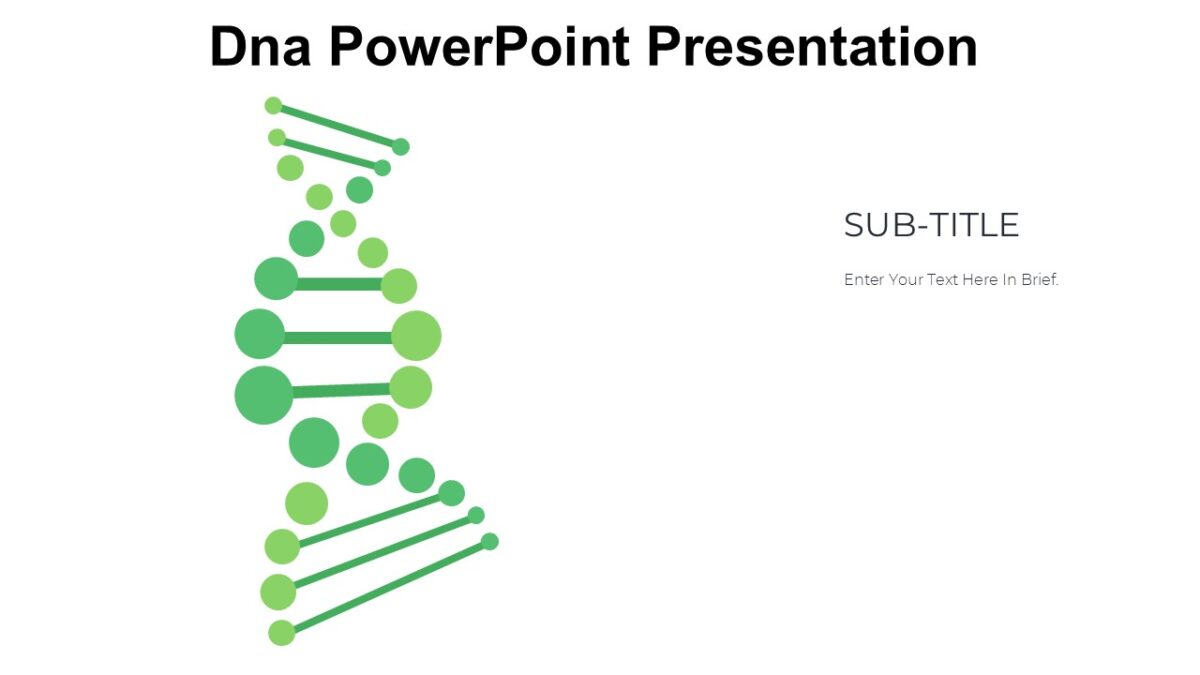 Dna PowerPoint Presentation : 100% Editable PPTx
