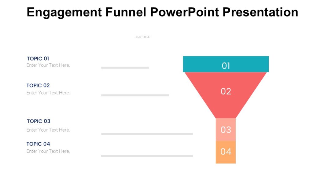 Engagement Funnel PowerPoint Presentation : 100% Editable PPTx