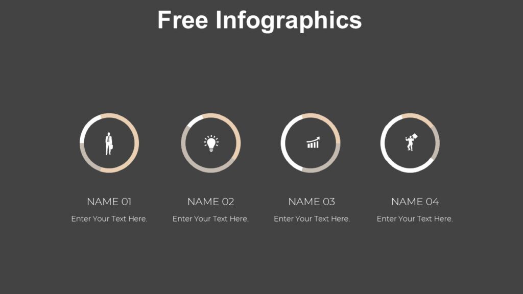 Free Infographics : 100% Editable PPTx