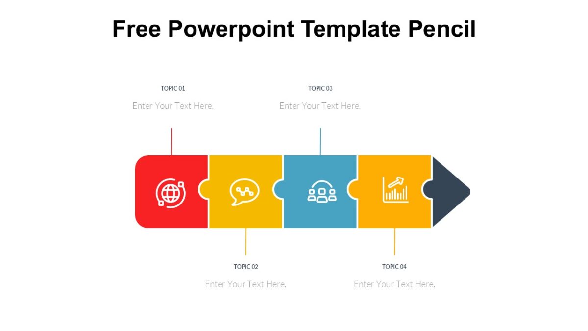 Free Powerpoint Template Pencil : 100% Editable PPTx