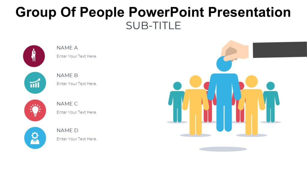 Group Of People PowerPoint Presentation - PPTUniverse