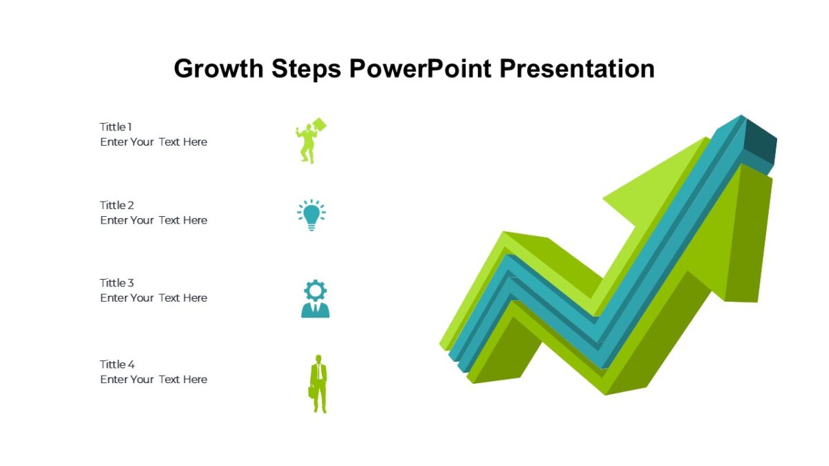 Growth Steps PowerPoint Presentation - PPTUniverse
