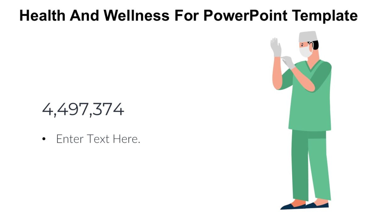 Health And Wellness For PowerPoint Template - PPTUniverse
