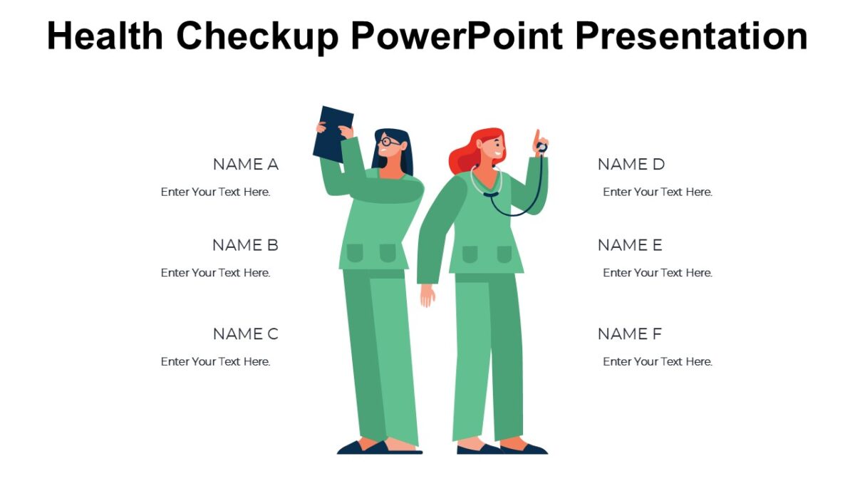 Health Checkup PowerPoint Presentation : 100% Editable PPTx