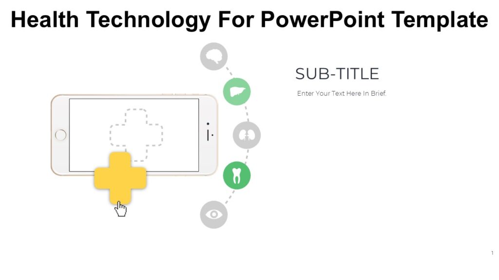 Health Technology For PowerPoint Template - PPTUniverse