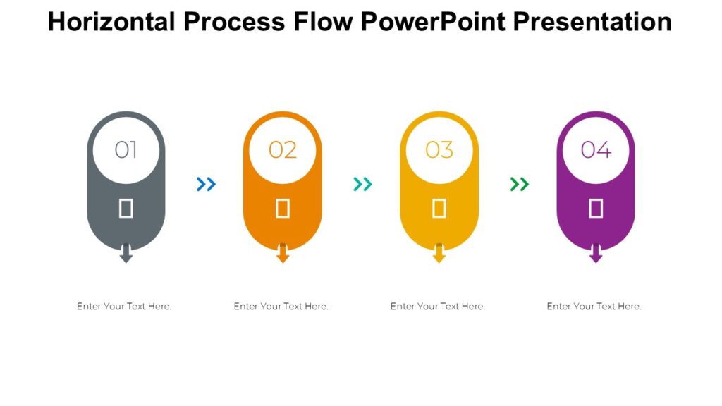 Horizontal Process Flow PowerPoint Presentation - PPTUniverse
