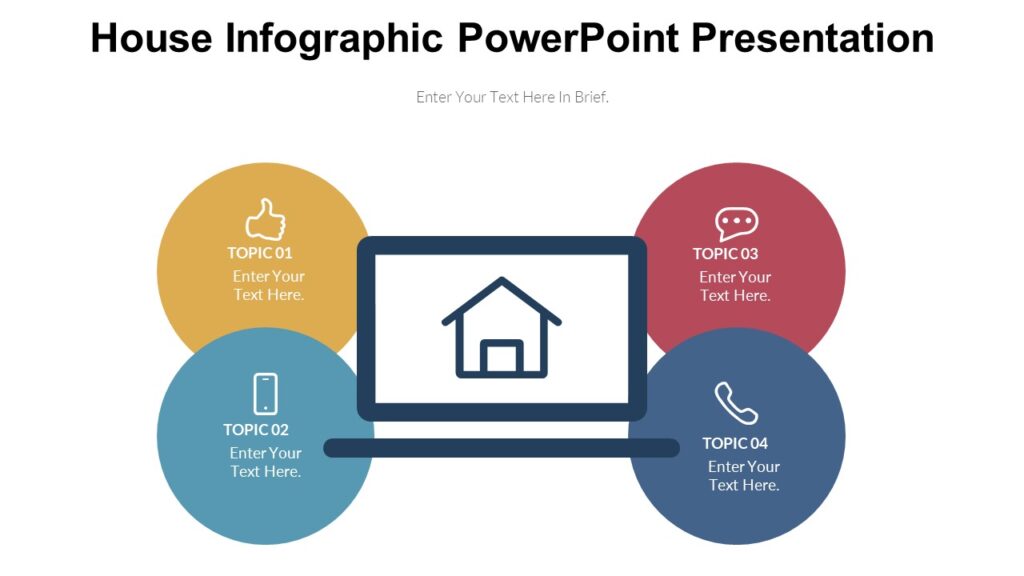 House Infographic PowerPoint Presentation : 100% Editable PPTx