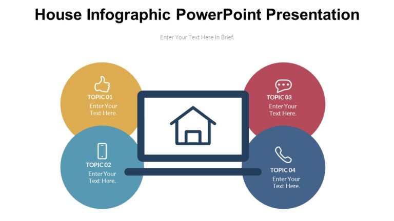 House Infographic PowerPoint Presentation : 100% Editable PPTx