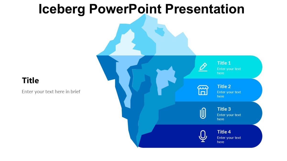 Iceberg PowerPoint Presentation - PPTUniverse
