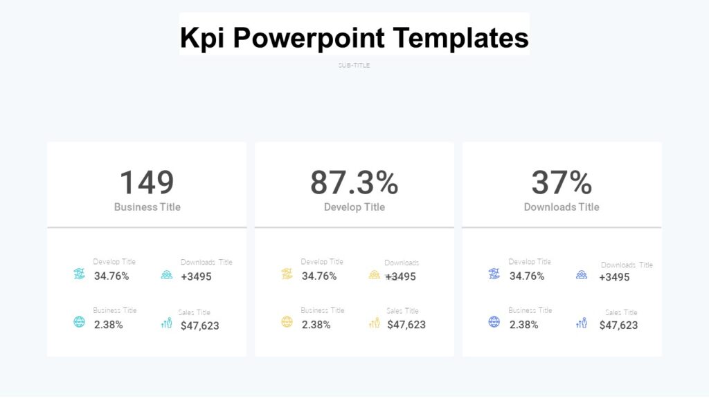 Kpi Powerpoint Templates - PPTUniverse
