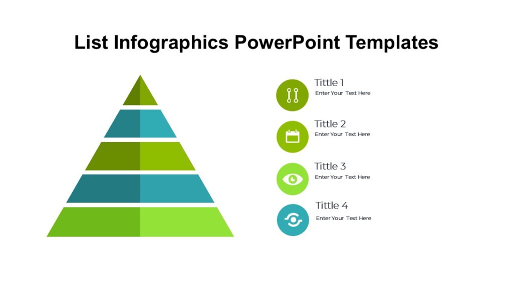List Infographics Powerpoint Templates : 100% Editable PPTx