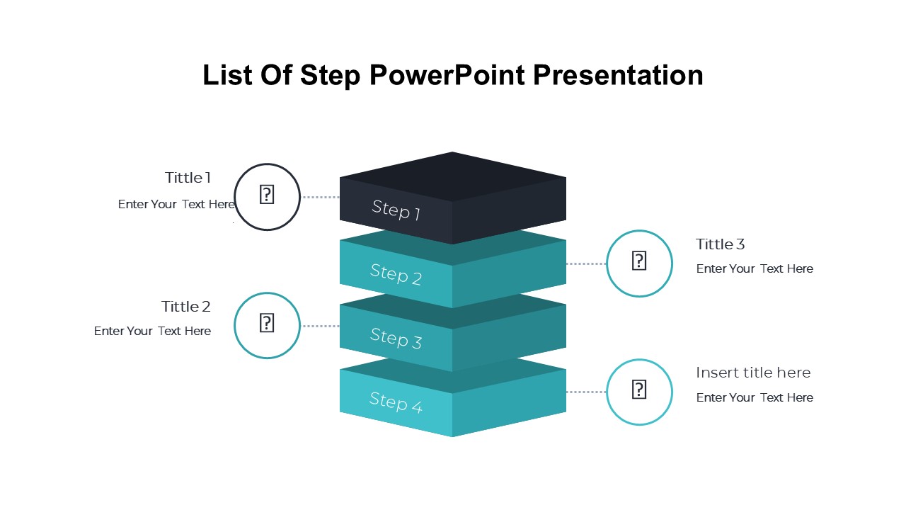List Of Step PowerPoint Presentation - PPTUniverse