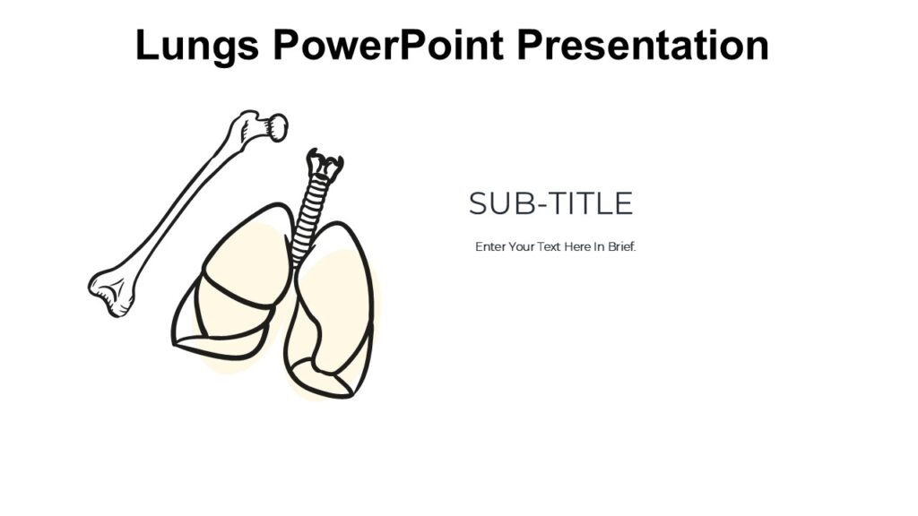 Lungs PowerPoint Presentation : 100% Editable PPTx