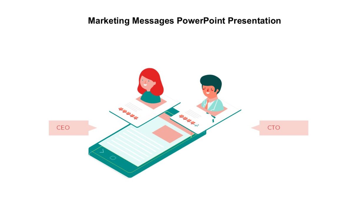 Marketing Messages PowerPoint Presentation : 100% Editable PPTx