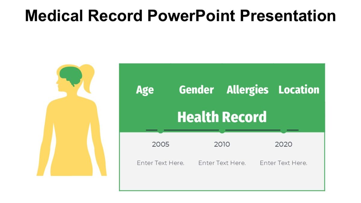 Medical Record PowerPoint Presentation : 100% Editable PPTx