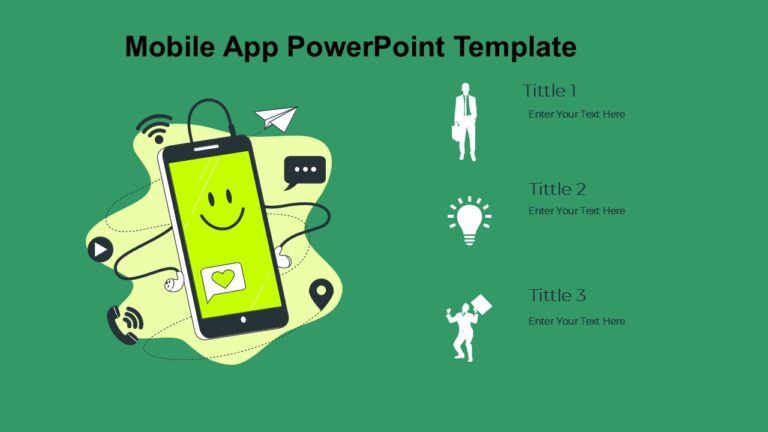 Mobile App Powerpoint Template - PPTUniverse