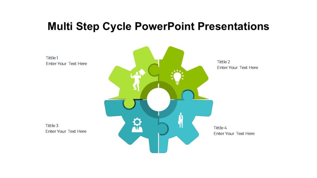 Multi Step Cycle Powerpoint Presentations : 100% Editable PPTx