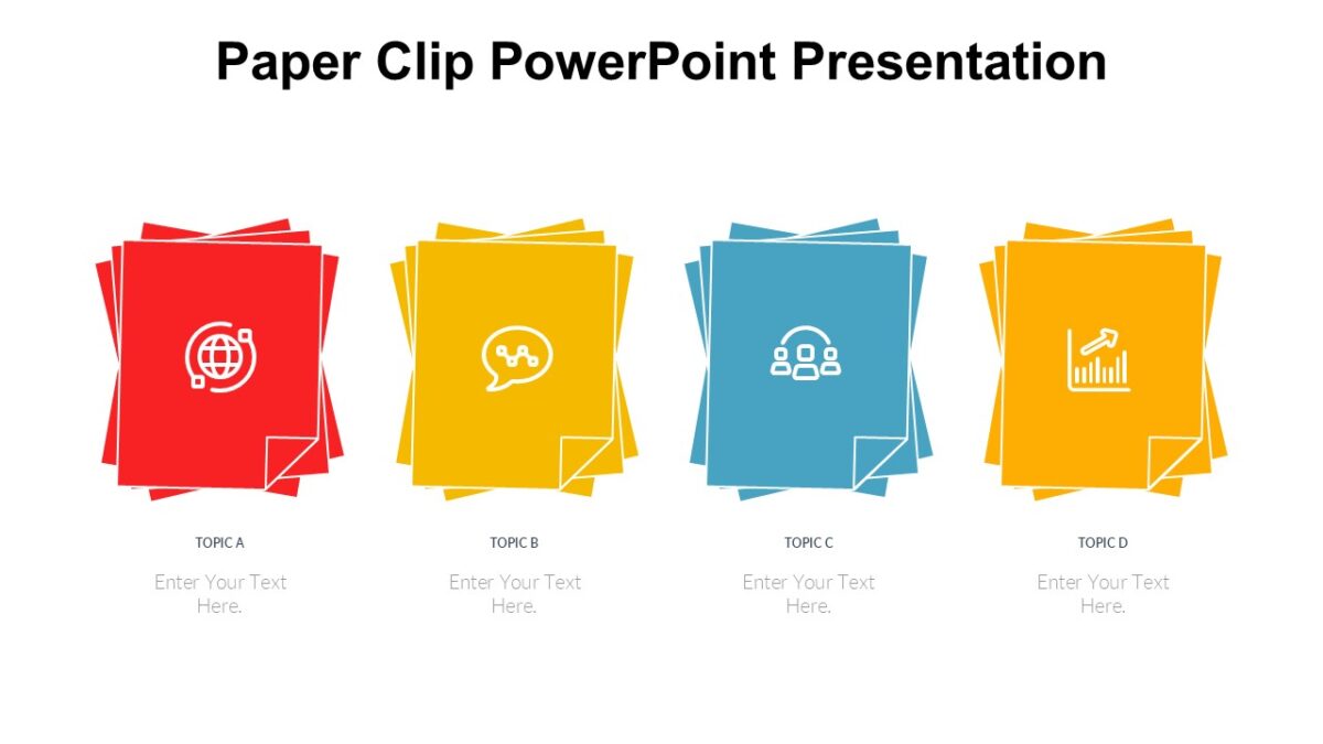 Paper Clip PowerPoint Presentation - PPTUniverse