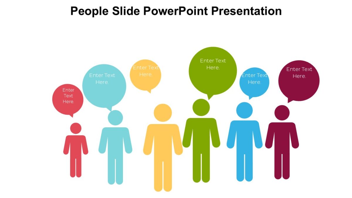 People Slide PowerPoint Presentation : 100% Editable PPTx