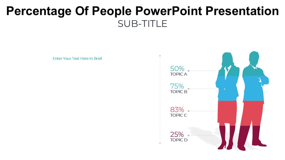 Percentage Of People PowerPoint Presentation - PPTUniverse
