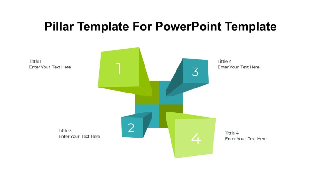 Pillar Template For PowerPoint Template : 100% Editable PPTx