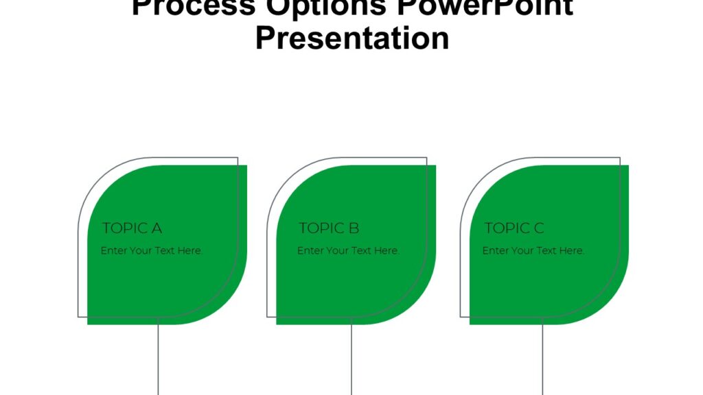 Process Options PowerPoint Presentation : 100% Editable PPTx