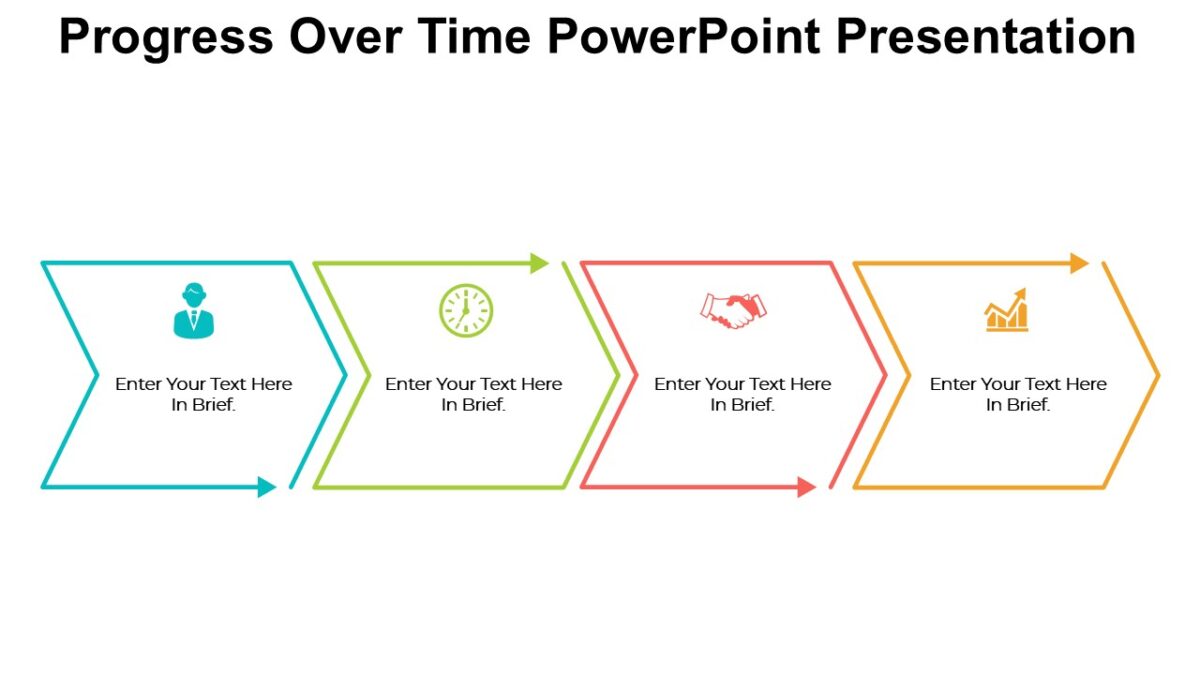 Progress Over Time PowerPoint Presentation : 100% Editable PPTx