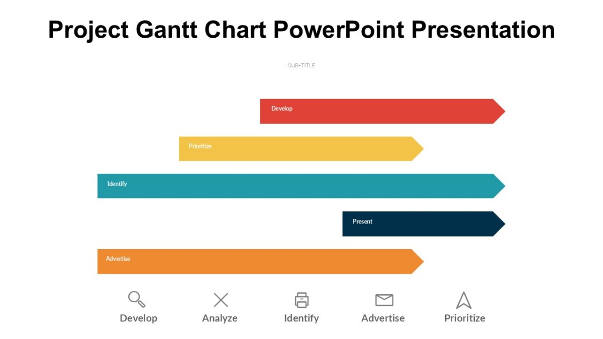 Project Gantt Chart PowerPoint Presentation - PPTUniverse