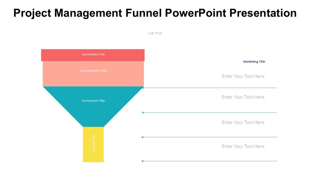 Project Management Funnel PowerPoint Presentation - PPTUniverse