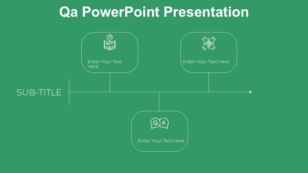 Qa PowerPoint Presentation : 100% Editable PPTx