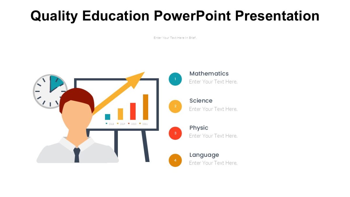 Quality Education PowerPoint Presentation : 100% Editable PPTx