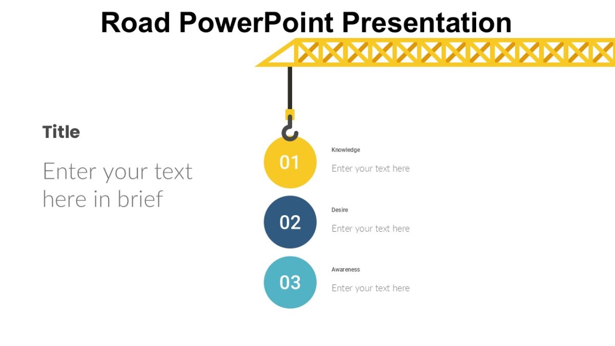Road PowerPoint Presentation : 100% Editable PPTx
