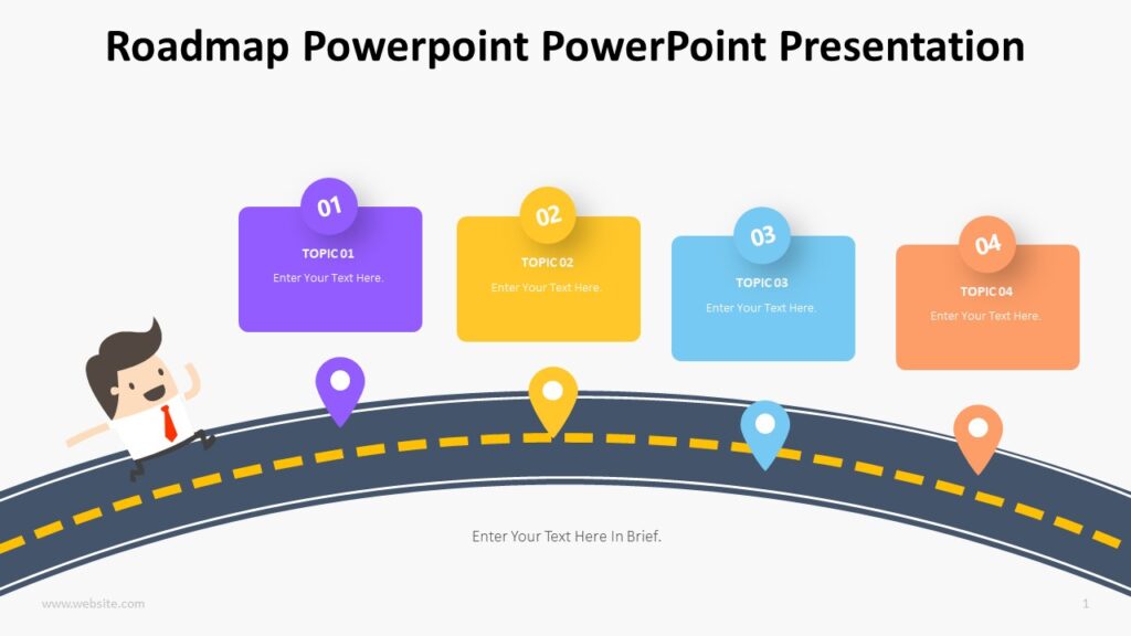 Roadmap Powerpoint Powerpoint Presentation - PPTUniverse