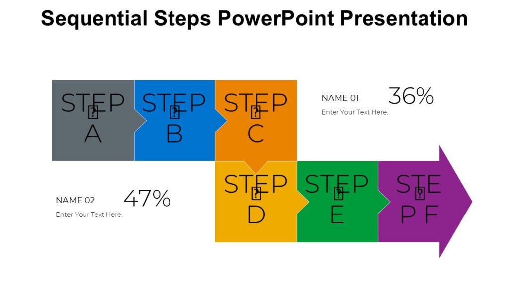 Sequential Steps PowerPoint Presentation - PPTUniverse