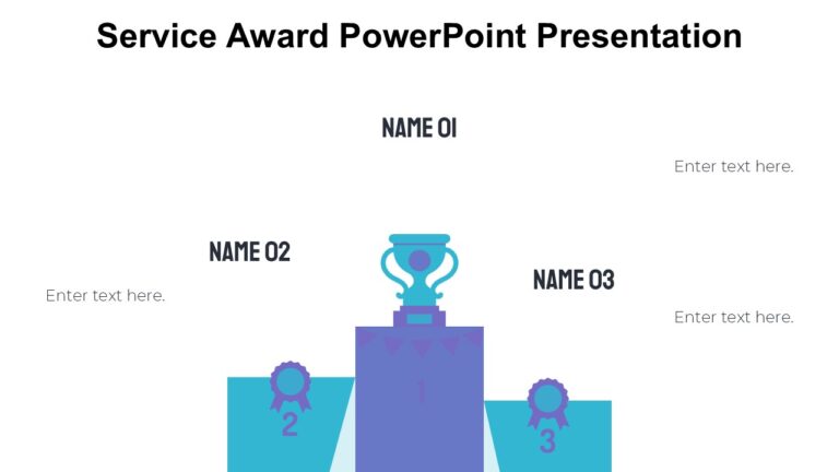 Service Award PowerPoint Presentation : 100% Editable PPTx