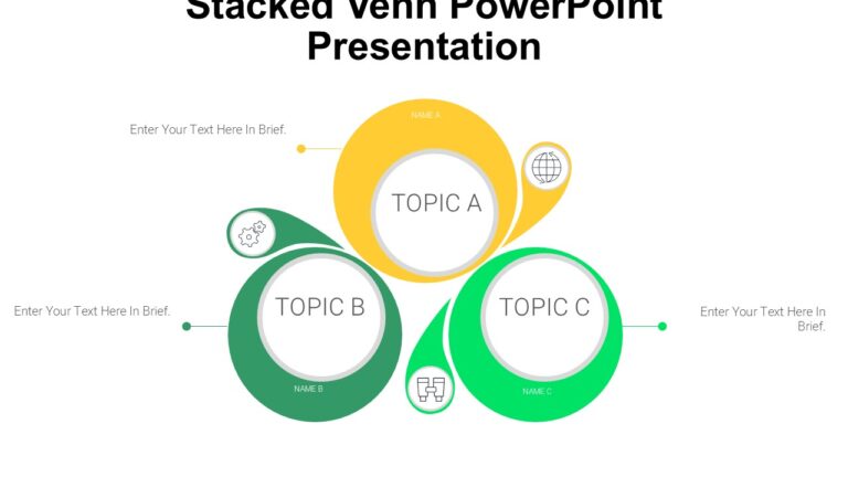 Stacked Venn PowerPoint Presentation - PPTUniverse