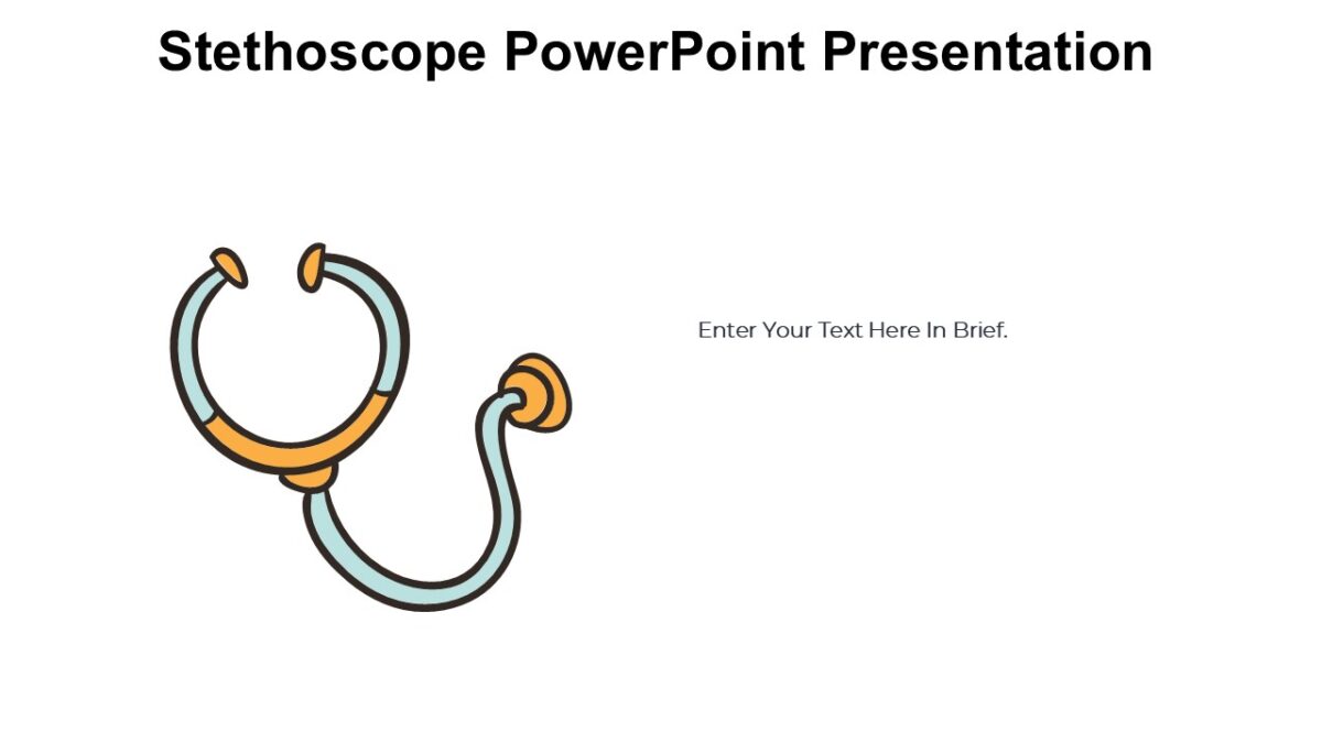 Stethoscope PowerPoint Presentation : 100% Editable PPTx