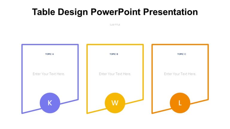Table Design PowerPoint Presentation - PPTUniverse