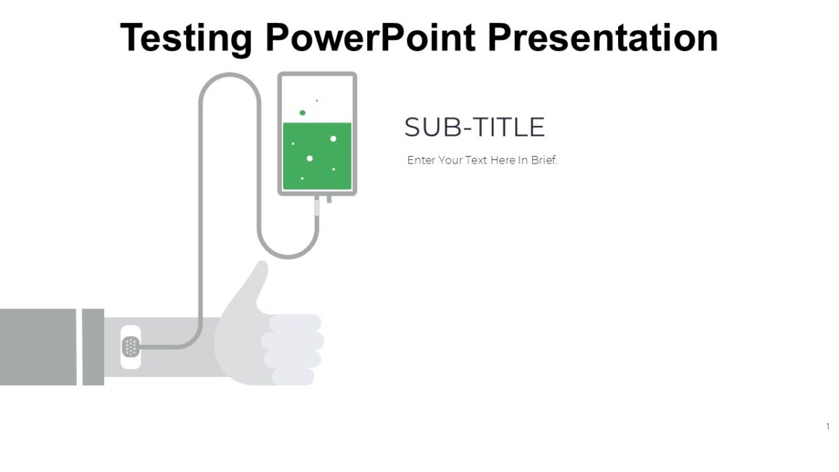 Testing PowerPoint Presentation - PPTUniverse