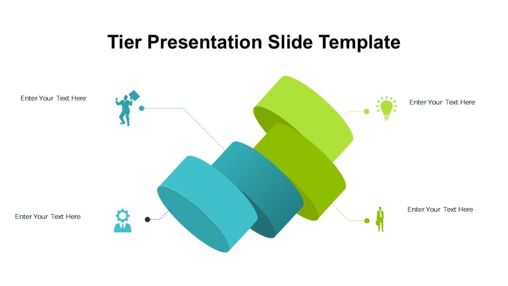 Tier Presentation Slide Template : 100% Editable PPTx