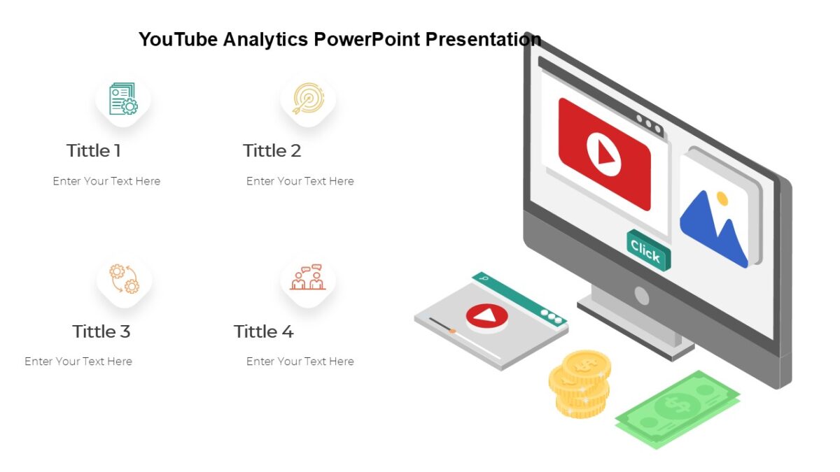 Youtube Analytics PowerPoint Presentation - PPTUniverse