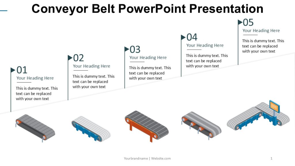 Conveyor Belt PowerPoint Presentation - PPTUniverse