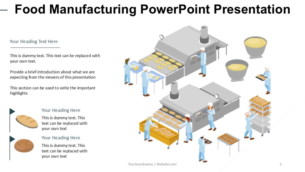 Food Manufacturing PowerPoint Presentation - PPTUniverse