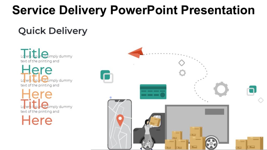 Service Delivery PowerPoint Presentation : 100% Editable PPTx